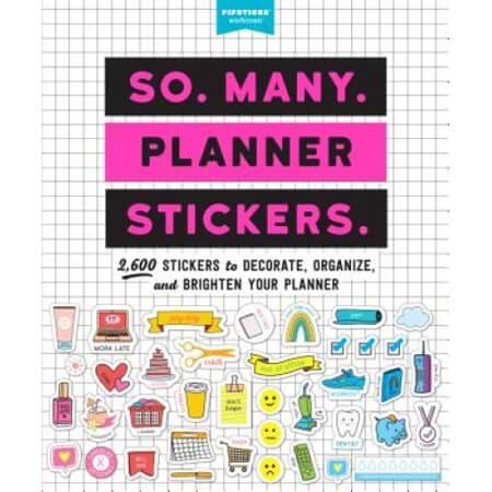 ספר מדבקות SO.MANY PLANNER STICKERS DECORATE, ORGANIZE AND BRIGHTEN ...