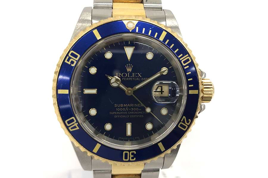 ロレックス サブマリーナ 16613 自動巻き SS/YG ブルー の買取実績｜最新相場で高価買取なら『買取大吉』