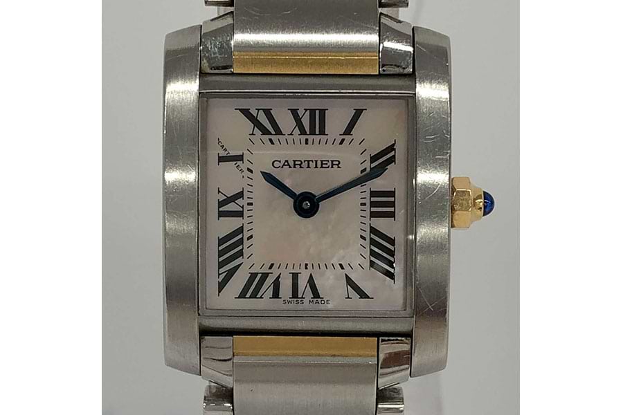 カルティエ フランセーズ 537987MX クォーツ SS/SS ピンク の買取実績｜最新相場で高価買取なら『買取大吉』