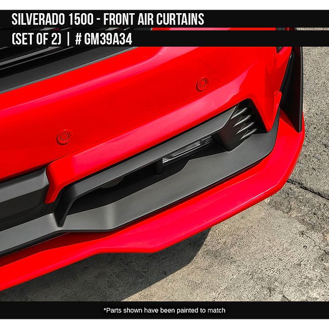 Silverado 1500 19-21 Air Curtain Set - Air Design Global
