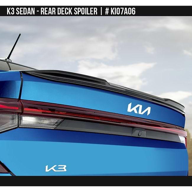 Kia K3 Sedan 2024+ Rear Deck Spoiler - Air Design Global
