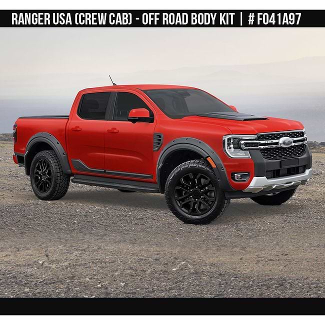 Ford Ranger USA 2024 2025 Off Road Body Kit Air Design