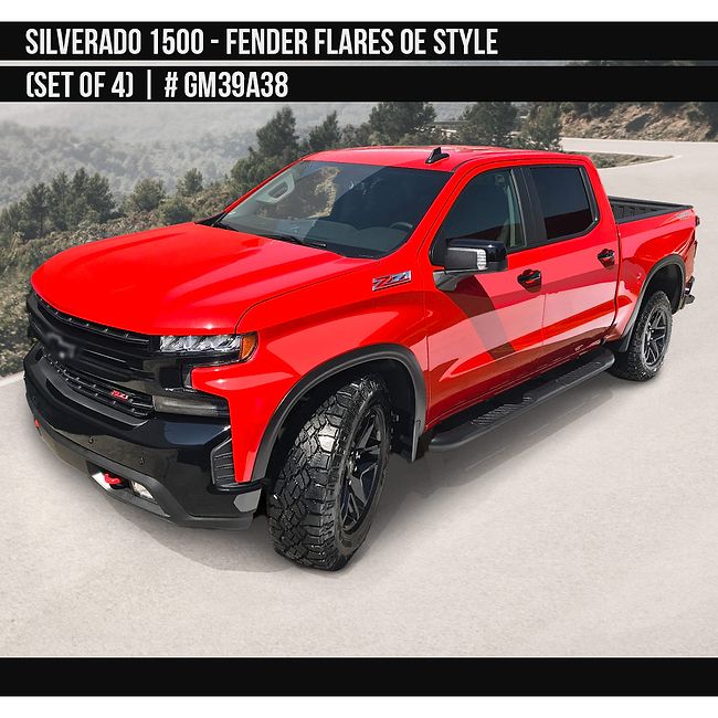 2020 silverado fender flares store