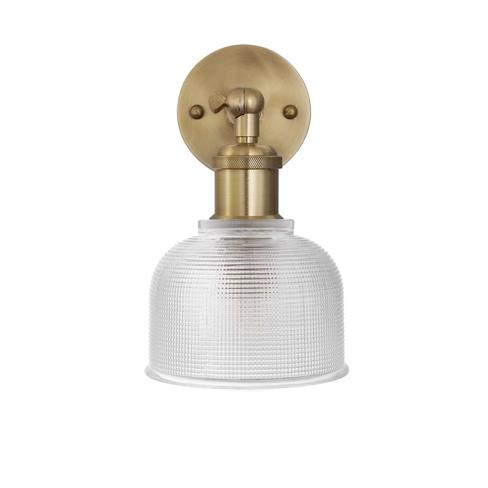 Bronte Prismatic Glass Wall Light - Elesi