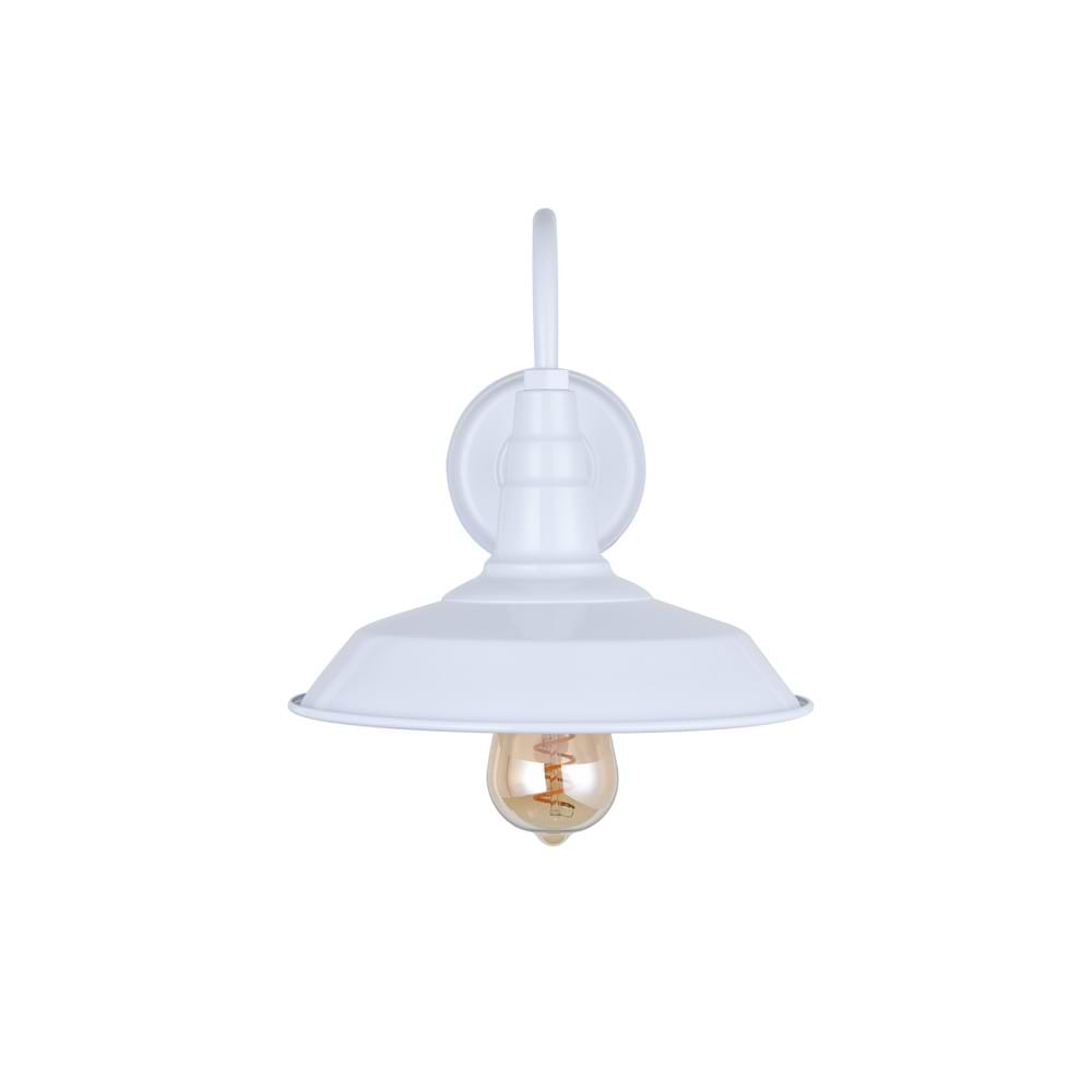 White Industrial Wall Light | Argyll Industrial Wall Light Pure White ...
