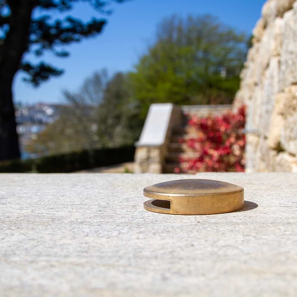 Outdoor Step Light | 4000k Brass Step Light - The Soho Lighting Company