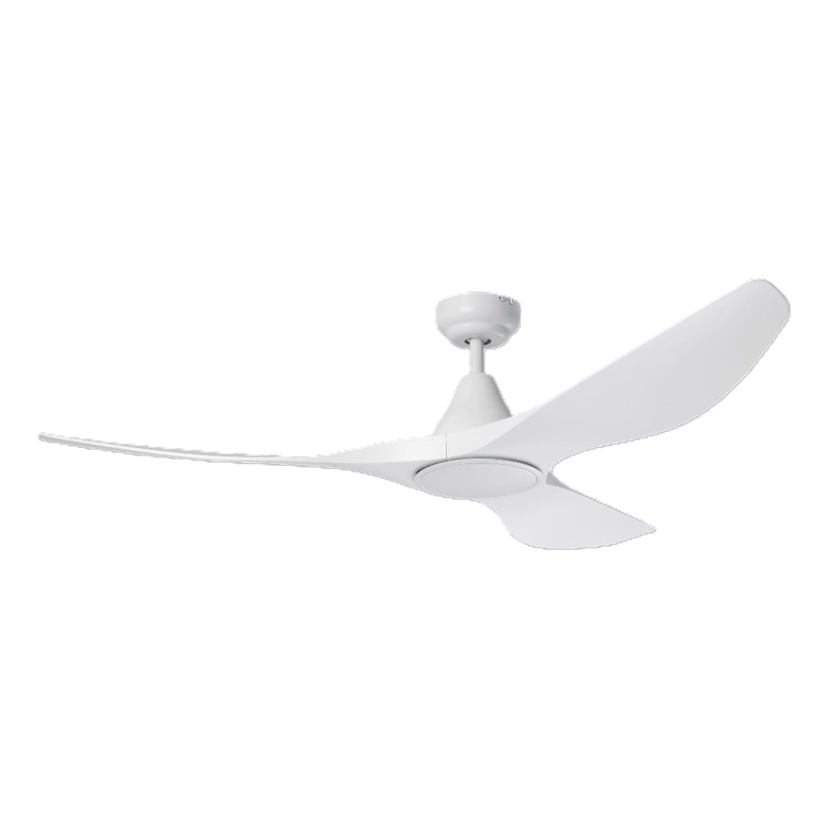 Eglo Portsea White Matt LED Ceiling Fan with Light 3000K 4000K 5000K ...
