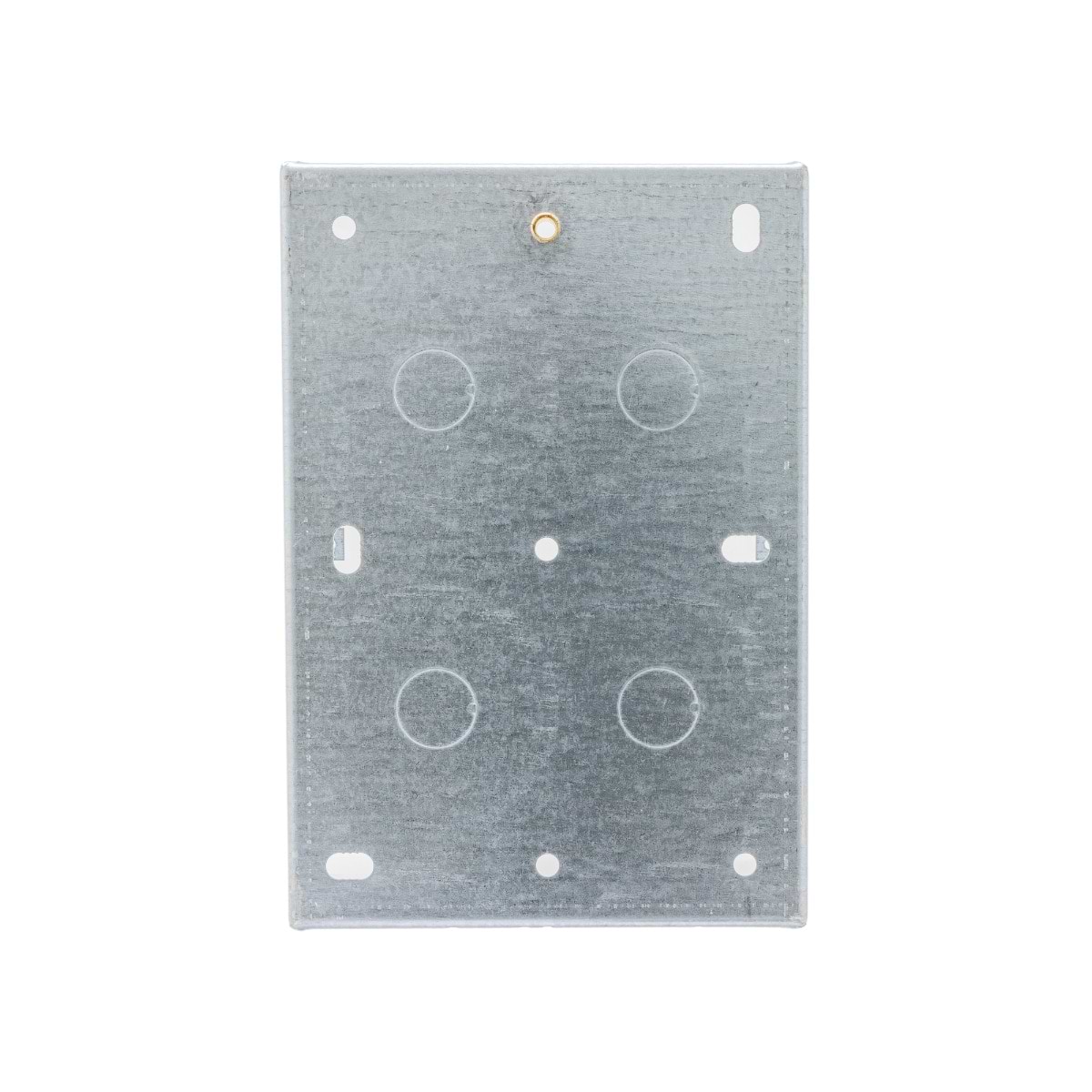 9-12 Gang 47mm Steel Pattress Box (Back Box) - Elesi