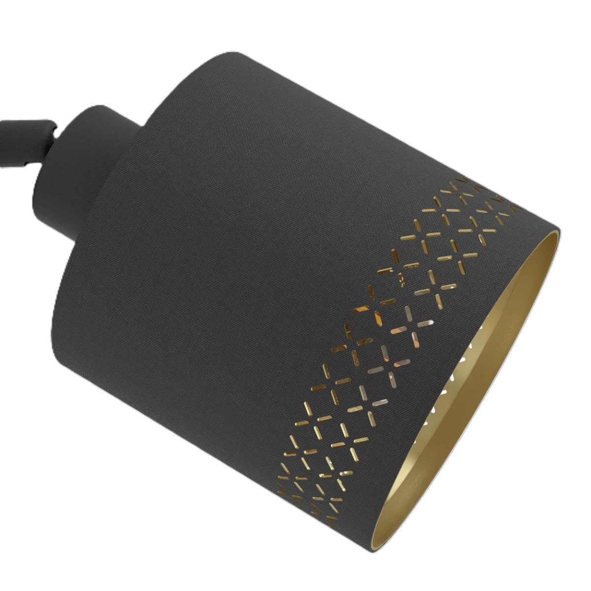 Eglo Esteperra Single Black E27 Spotlight - Elesi
