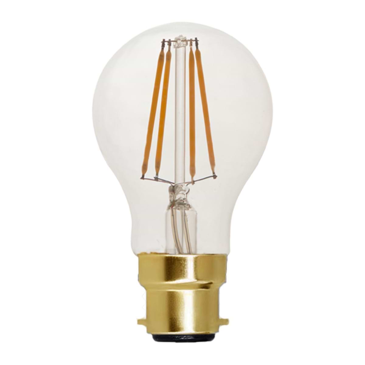 Soho Lighting B22 Clear GLS A60 LED Light Bulb | Soho Lighting - Elesi