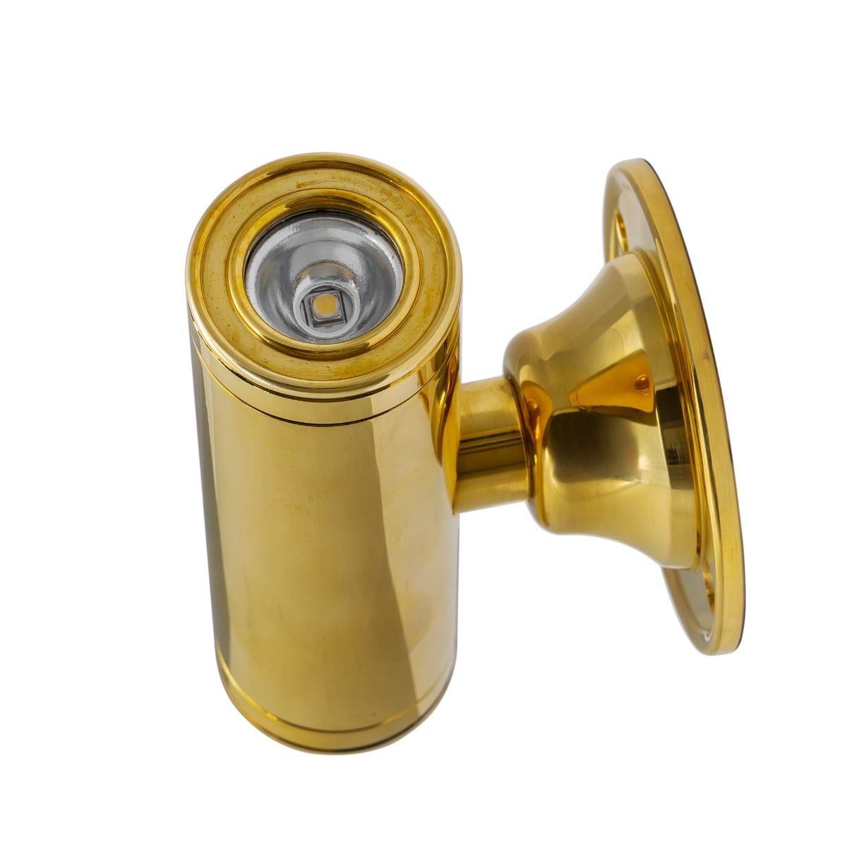 Brass Outdoor Up Down Light | Brass IP Rated Up and Down Wall Light - Elesi