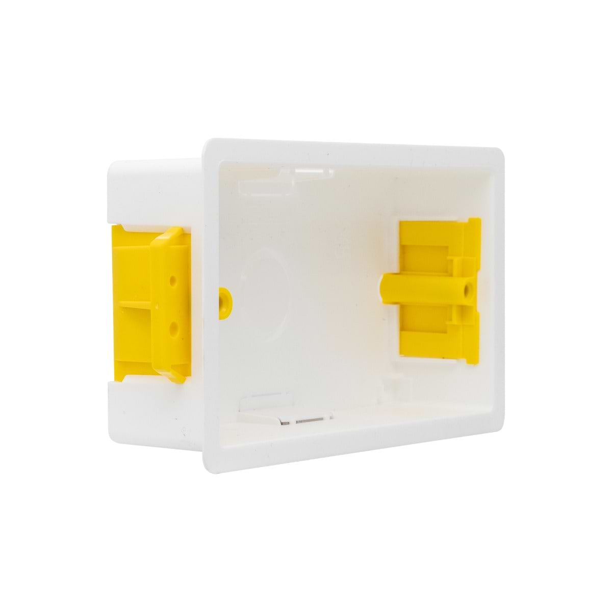 2 Gang 35mm Plastic Dry Lining (Back) Box - Elesi