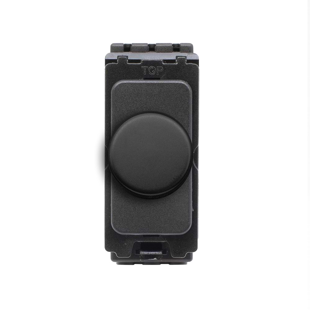 Soho Lighting Matt Black CM Grid 1000W Intermediate Dummy Dimmer Module ...