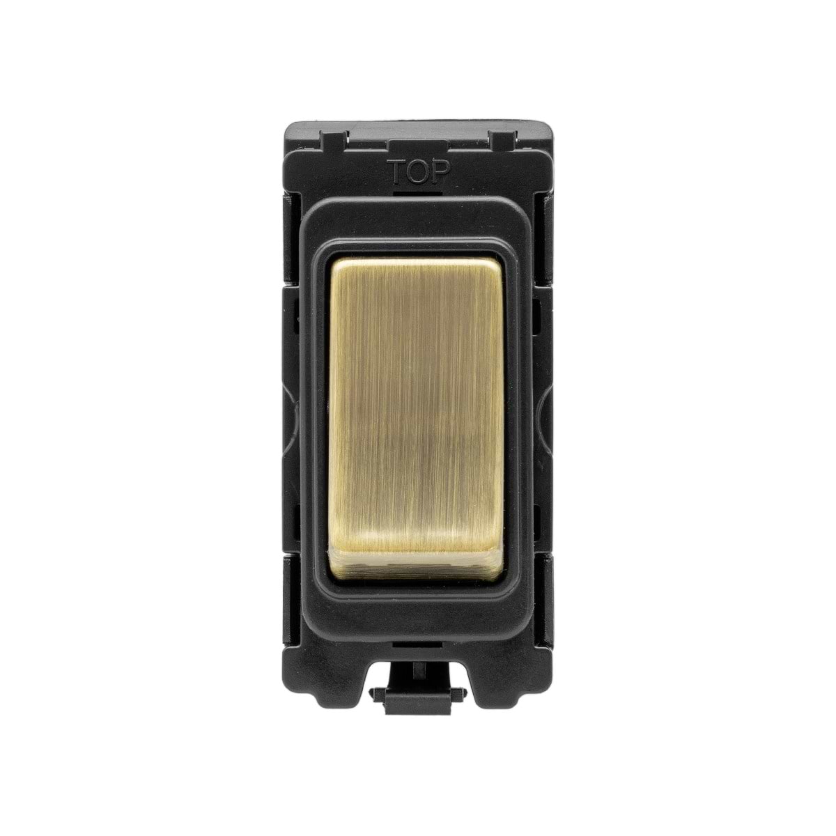 Antique Brass Grid Module | Antique Brass Retractive Grid Switch Module ...