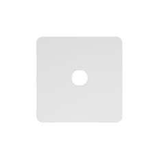 Soho Lighting White Metal 1 Gang CM Circular Module Grid Switch Plate ...