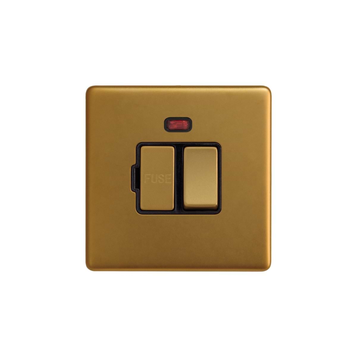 Soho Lighting Antique Gold Fused Connection Unit (FCU) Switched with ...