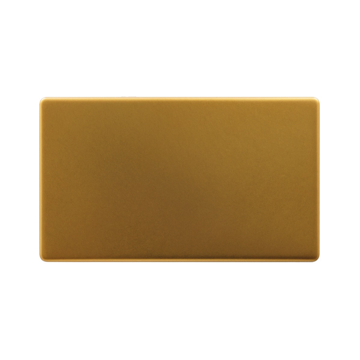 Soho Lighting Antique Gold metal Double Blanking Plate - The Soho ...