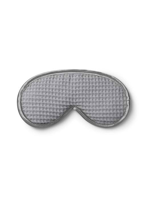 Chalk Bridget Eye Mask Waffle Light Grey