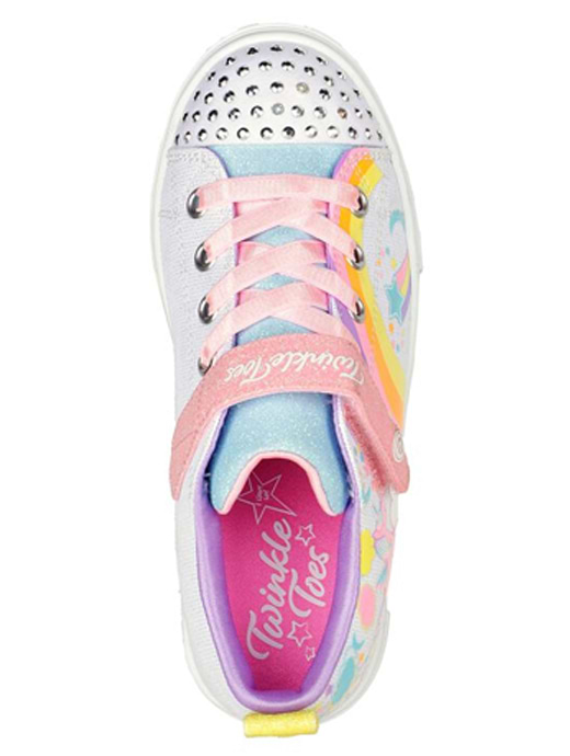 Skecher Twinkle Toes: Twinkle Sparks - Unicorn Charmed White/Multi