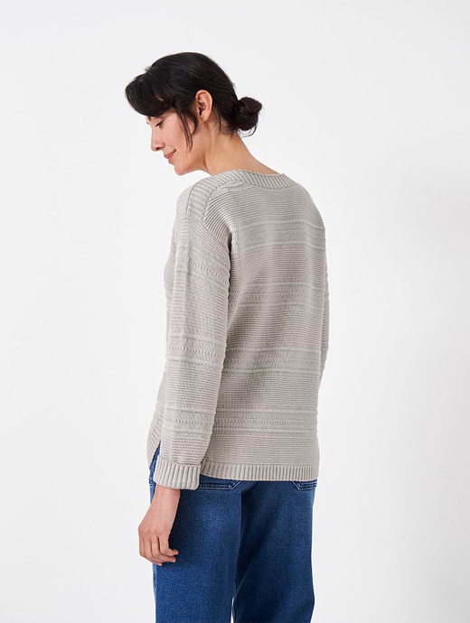 Crew Clothing Women's Tali Jumper Oatmeal