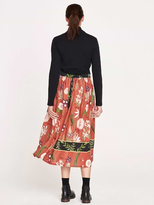 Thought Clothing Women's GOTS & Fairtrade Organic Cotton Polo Neck Top ...