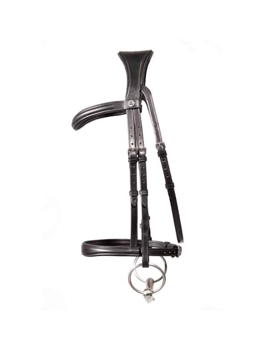 Henry James Saddlery Cavesson Bridle Black | Griggs Equestrian