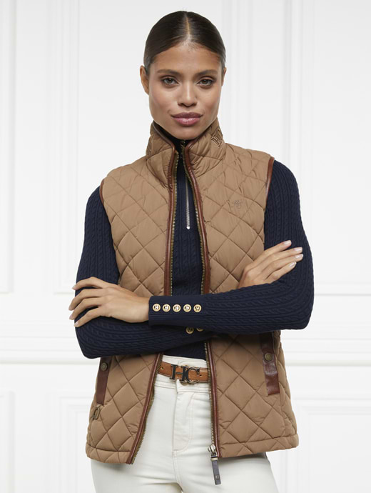 Holland Cooper Ava Half Zip Knit Ink Navy | Griggs Equestrian