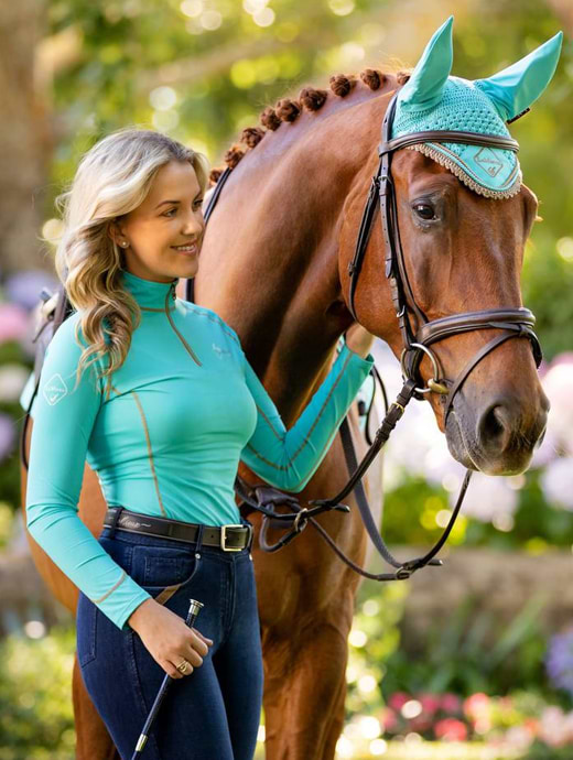 LeMieux Base Layer Azure | Griggs Equestrian