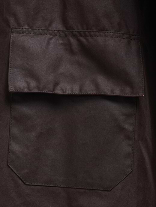 Barbour Stockman Coat Brown