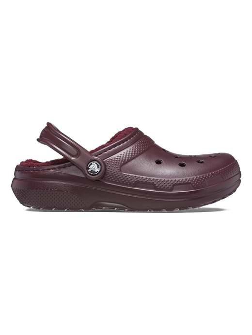 Crocs Unisex Classic Lined Clog Dark Cherry