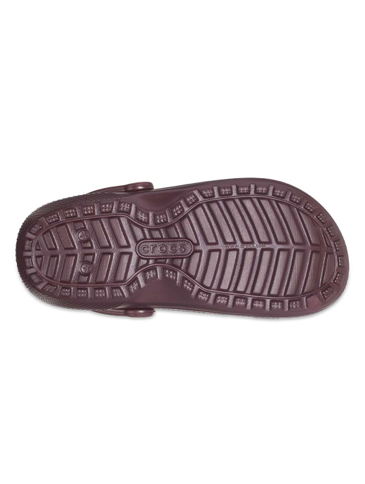 Crocs Unisex Classic Lined Clog Dark Cherry