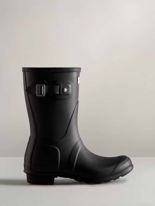 Hunter Women's Original Short Boot Black