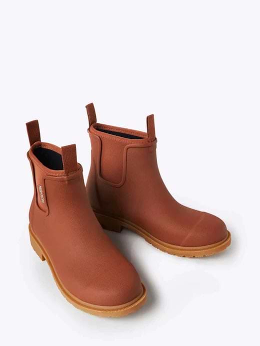 Merry People Women's Bobbi Welly Boot Rust