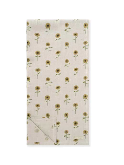 Sophie Allport Sunflower Linen Table Runner