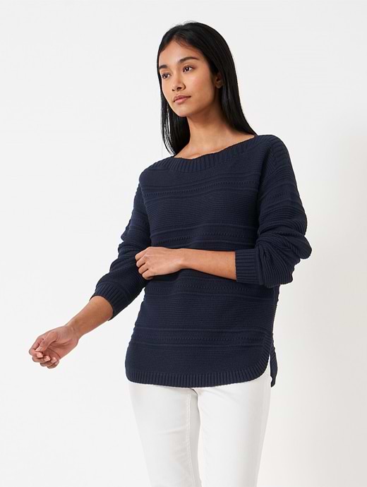 Crew Clothing Women's Tali Jumper Navy