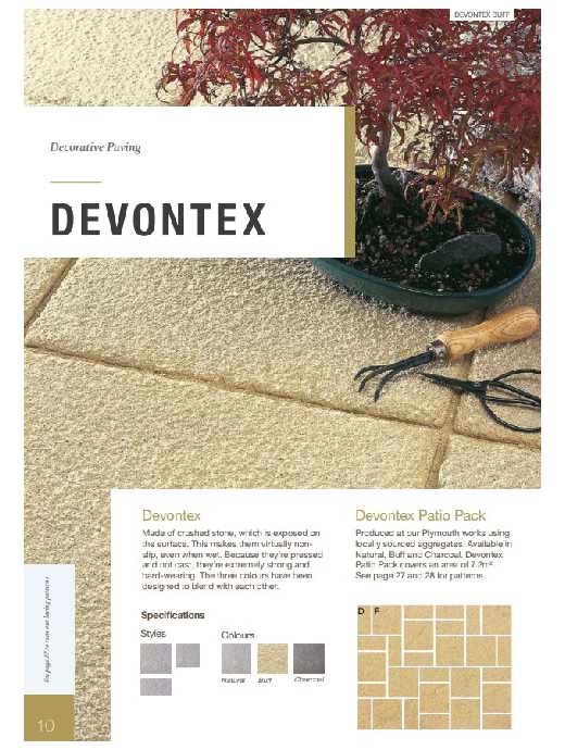 devontex natural paving slabs | Griggs Agri