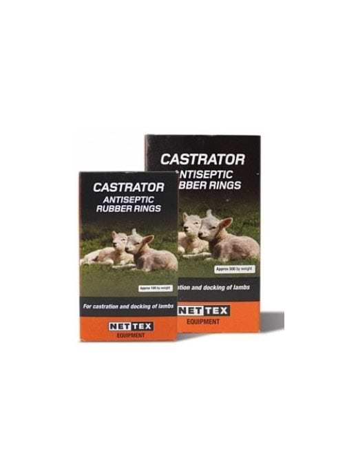Nettex Castration Rings 100 pack | Griggs Agri