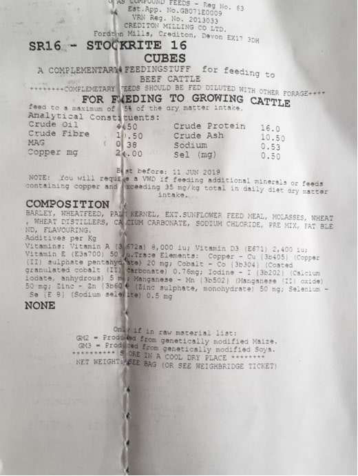 Crediton Stockrite 16% | Griggs Agri