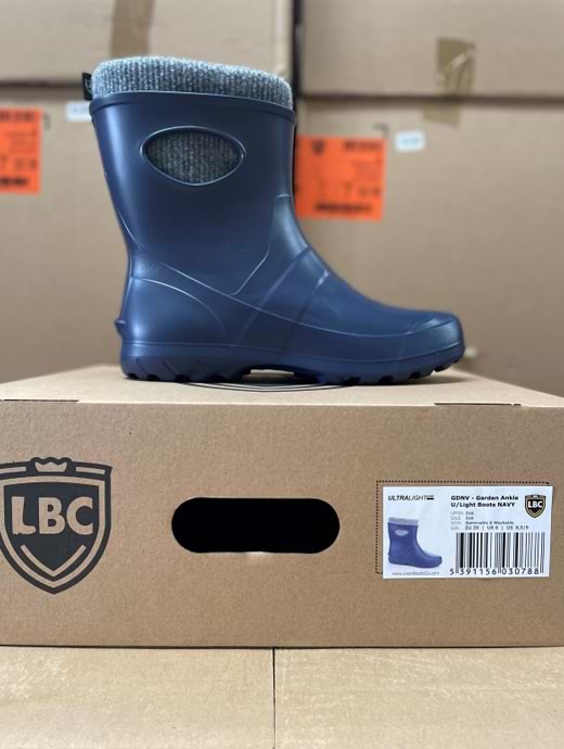 Leon Boots Women's Ultralight Ankle Boot Navy | Griggs Agri