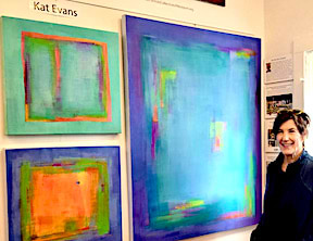 Artwork by Kat Evans exhibited at Westport Book Shop | Westport Journal