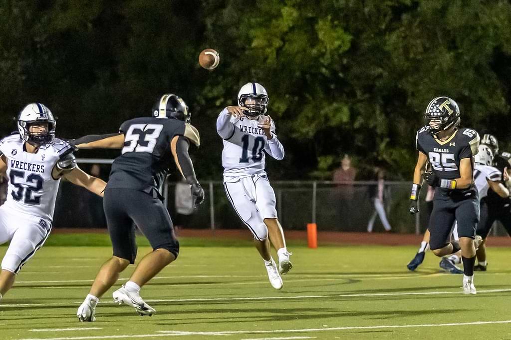 Staples football team intercepts Trumbull's comeback bid | Westport Journal