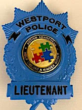 Police wearing special badges to promote autism acceptance | Westport ...