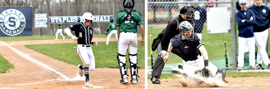 Staples baseball ‘walks’ away with 10-0 victory | Westport Journal