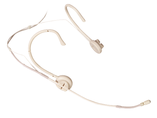 ACT-5802 מקלט אלחוטי כפול עם זוג משדרי חגורה וזוג מיקרופוני ראש (מדונה ...