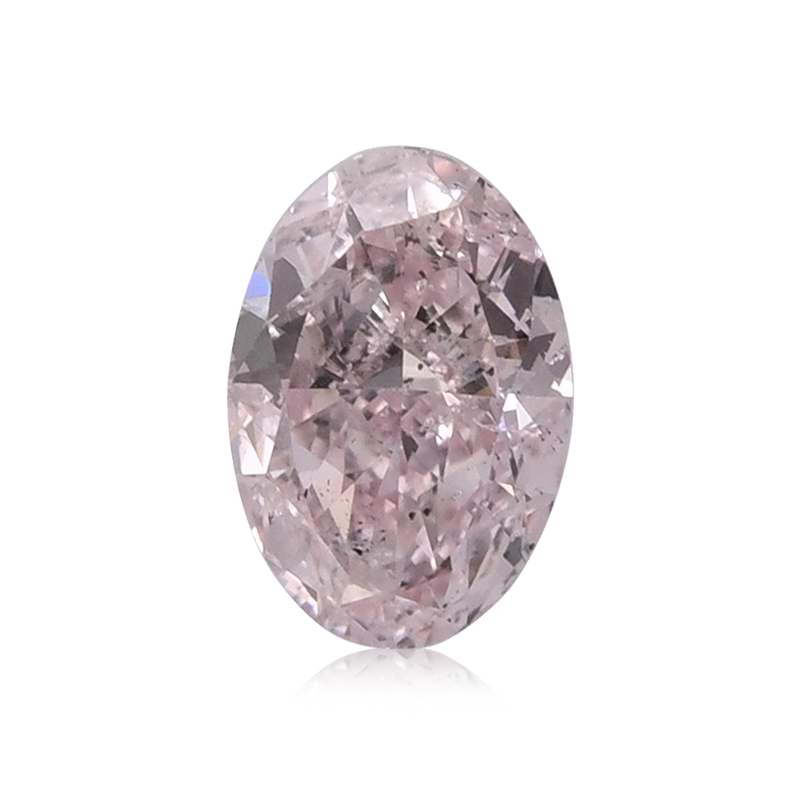 0.51 carat, Light Pink Diamond, Oval Shape, SI2 Clarity, GIA, SKU 507543