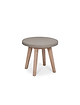 Lynton Round Side Table Grey | Garden Trading