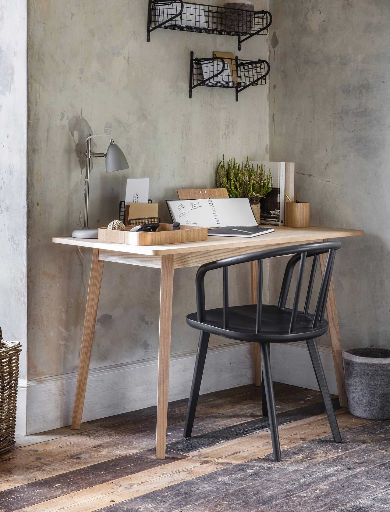 Natural desk store