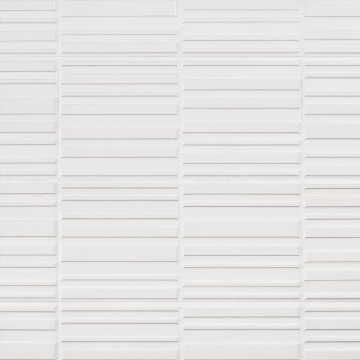 Sydney White 8x16 3D Mixed Finish Glossy and Matte Ceramic Tile ...