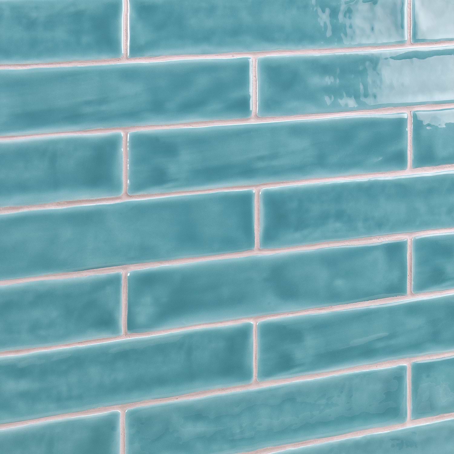 Seaport Aquamarine 2x10 Polished Ceramic Tile | TileBar.com