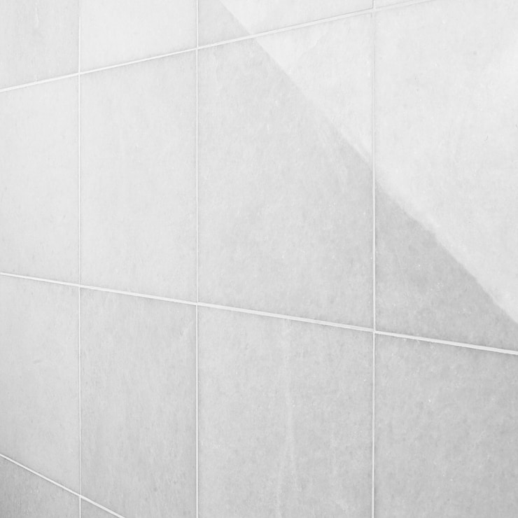 Snow White 12x12 Polished Marble Tile | Tilebar.com